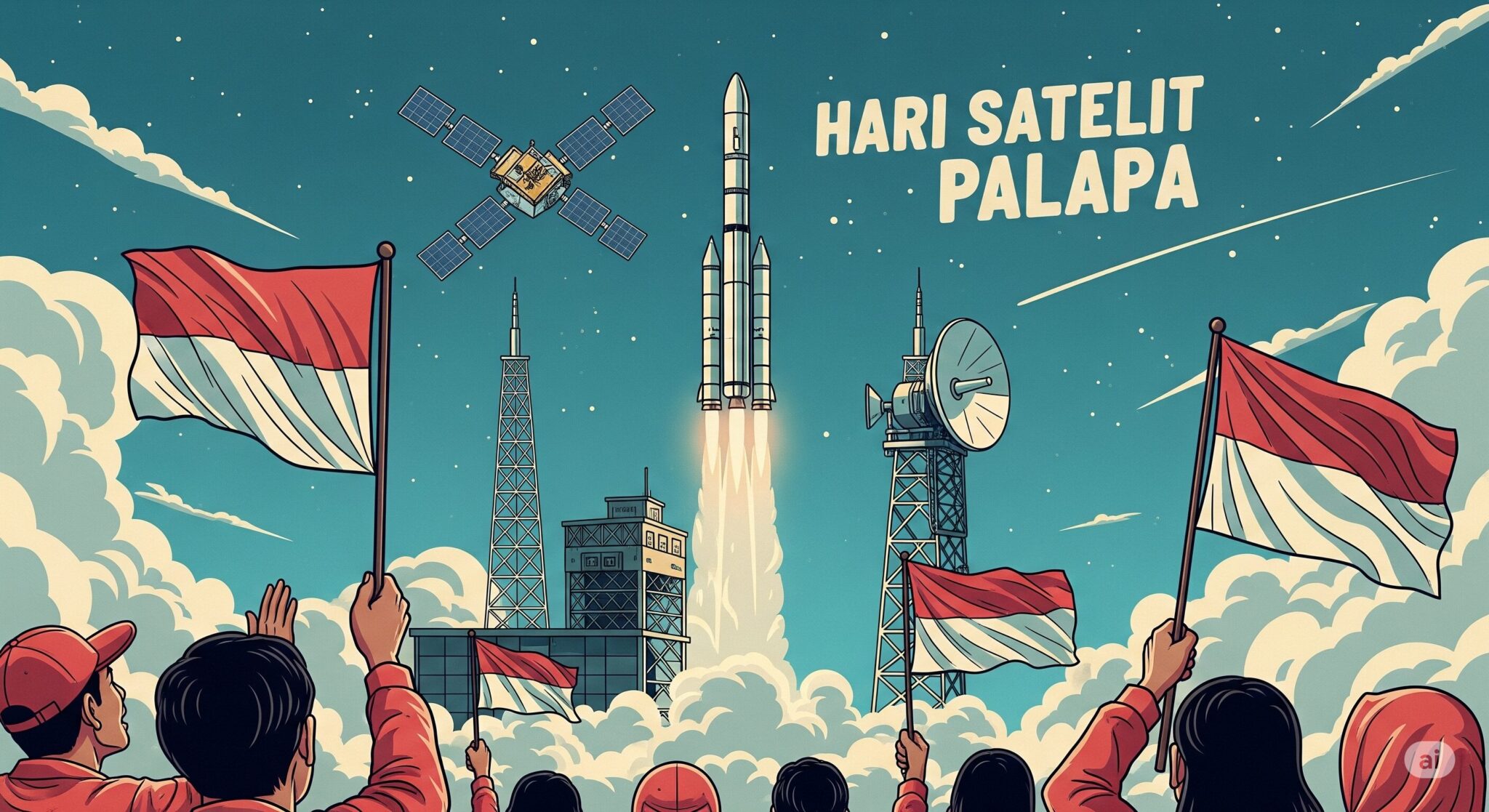Palapa Satellite Day -Indonesia’s Telecommunication History